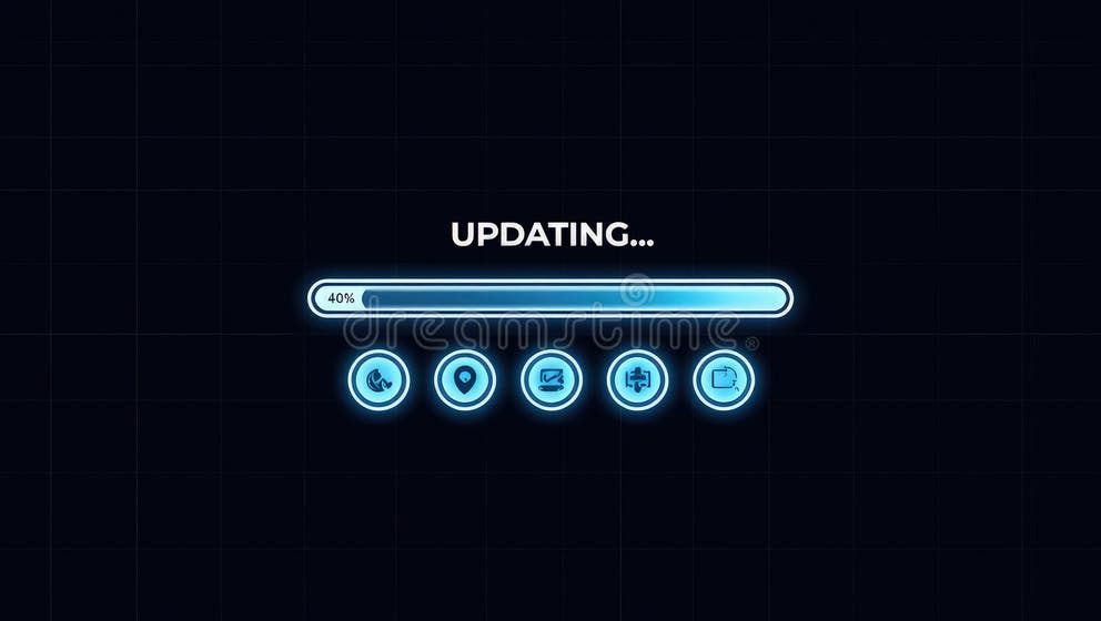 Update Software Application Upgrade Technology Concept. Stock ...
