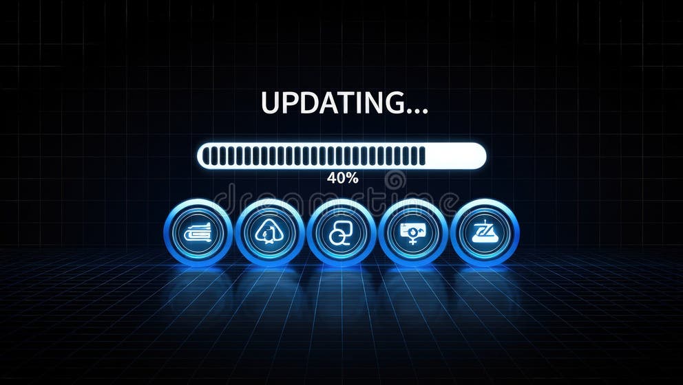 Update Software Application Upgrade Technology Concept. Stock ...