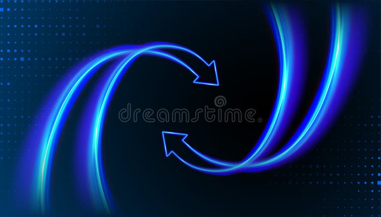 Update Software. Exchange and Money Transfer. Synchronization Icon ...