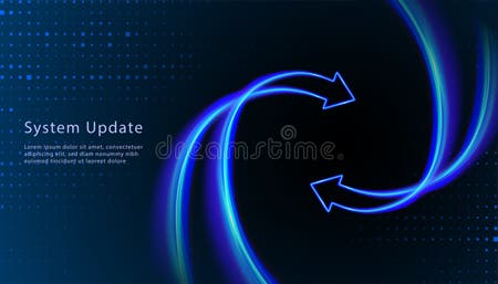 Update Software. Exchange and Money Transfer. Synchronization Icon ...
