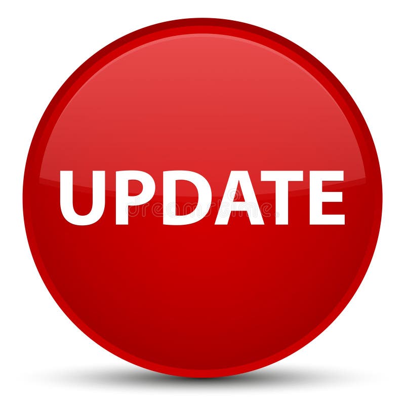 Update Special Red Round Button Stock Illustration - Illustration of ...