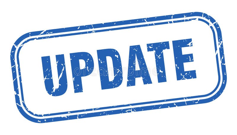 Update stock vector. Illustration of notice, seal, banner - 124342200