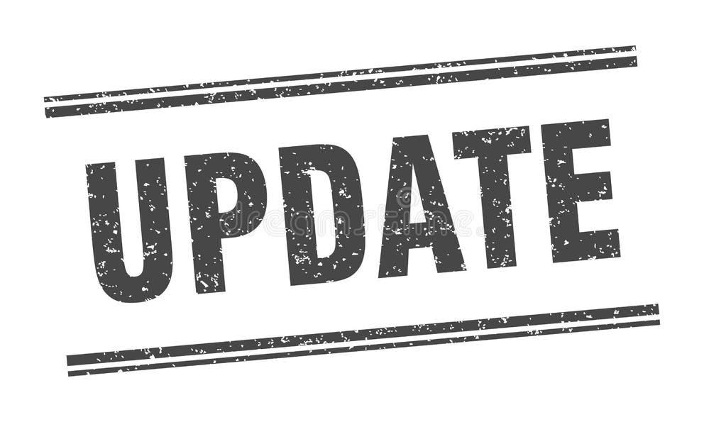 Update Stamp. Update Square Grunge Sign Stock Vector - Illustration of ...