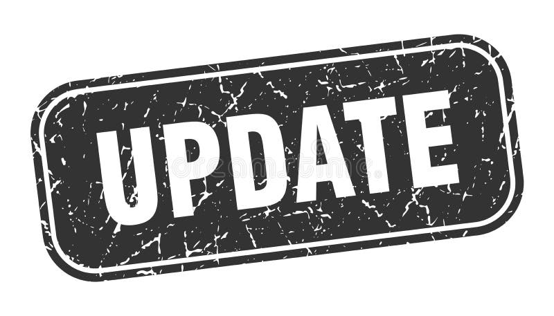 Update Stamp. Update Square Grungy Isolated Sign Stock Vector ...