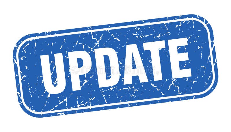 Update Stamp. Update Square Grungy Isolated Sign Stock Vector ...