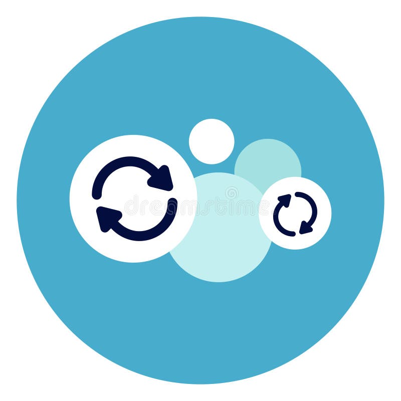 Update symbol stock illustration. Illustration of updating - 11385854