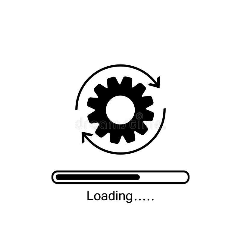 Update System Icon. Concept of Upgrade Application Progress Icon for ...