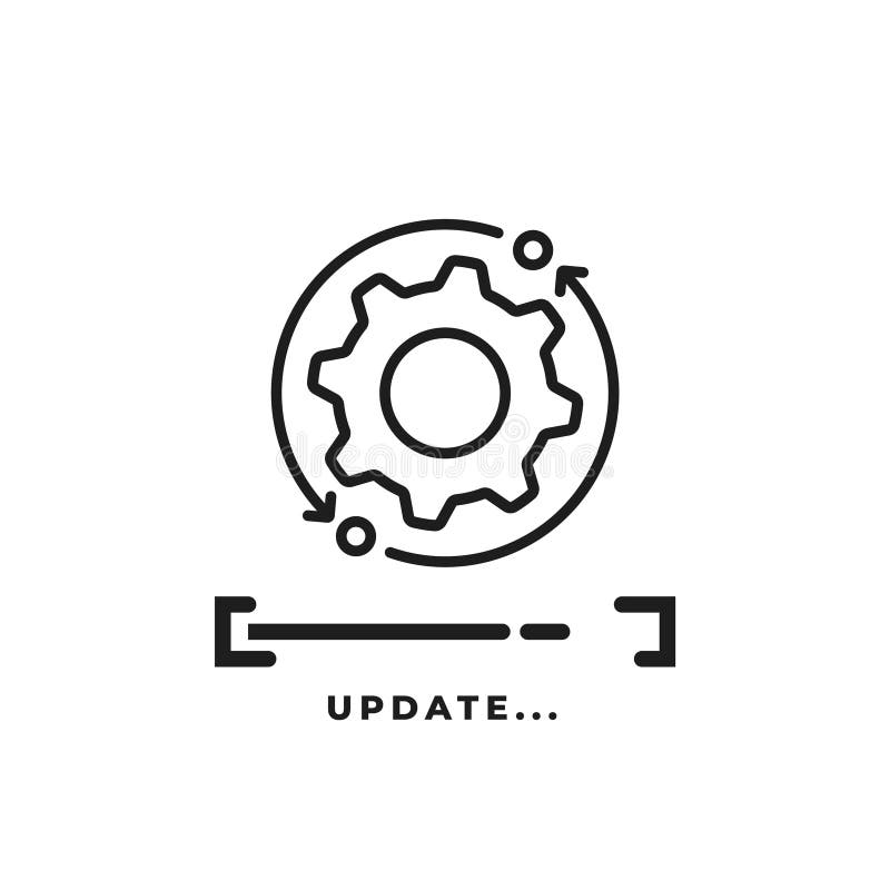 Update of System. Update of Software on Laptop. Upgrade and Install of ...