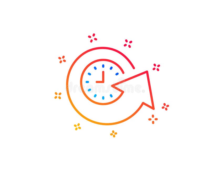 Update Time Line Icon. Refresh Watch Sign. Vector Stock Vector ...