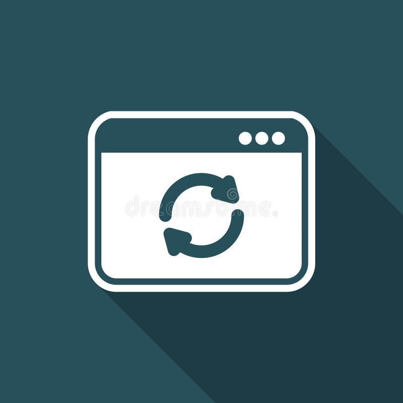 Update icon stock vector. Illustration of computers, website - 96395694 Update icon stock vector. Illustration of computers, website - 96395694