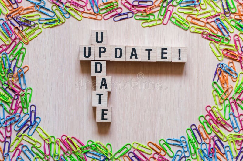 Update word concept stock image. Image of digital, computer - 143450669