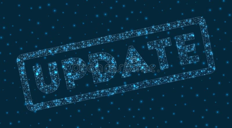 Update Badge Isolated on White Background. Stock Vector - Illustration ...