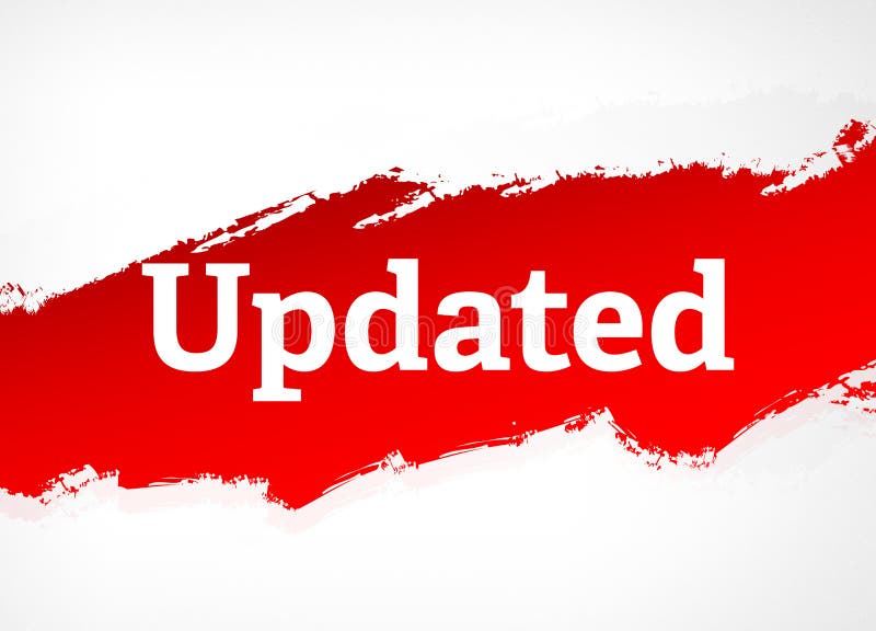 Updated Red Brush Abstract Background Illustration Stock Illustration ...