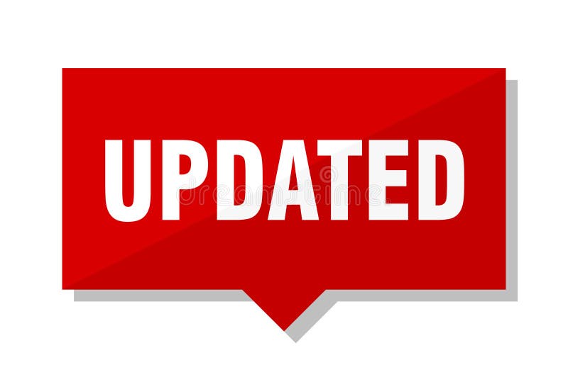 Updated price tag stock vector. Illustration of seal - 118867805