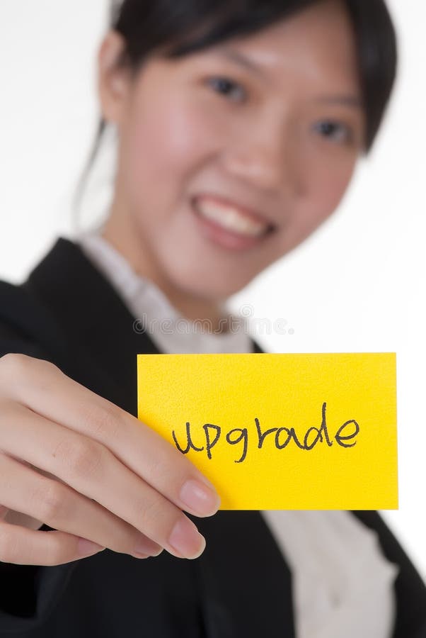 Upgrade stock photo. Image of face, business, asian, businessperson ...