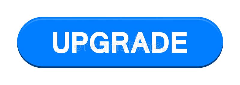 Upgrade button stock vector. Illustration of abstract - 187750126