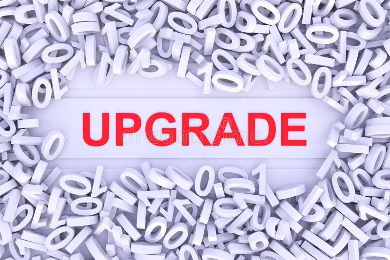 Upgrade Abstract Background with Scattered Binary Code 3D Stock ...