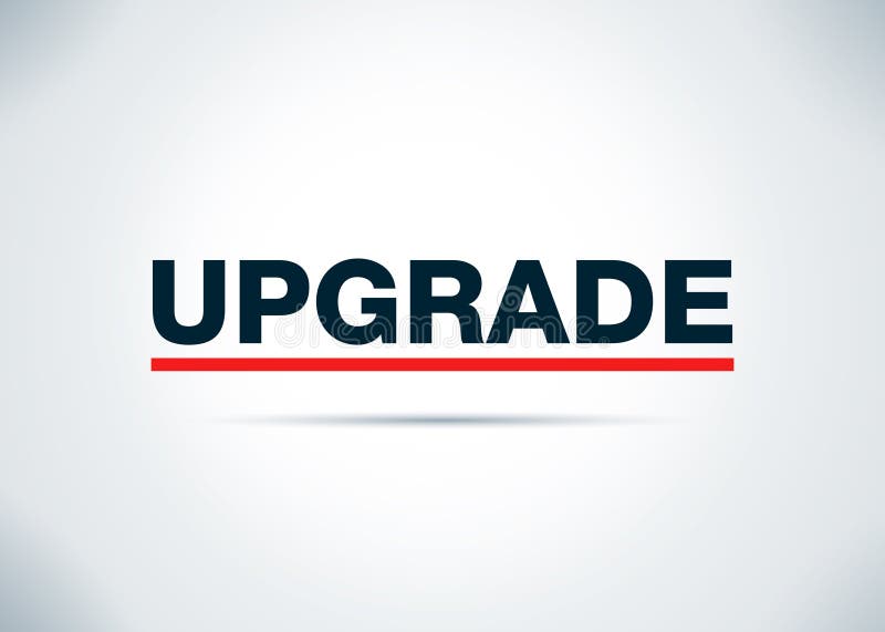 Upgrade Abstract Flat Background Design Illustration Stock Illustration ...
