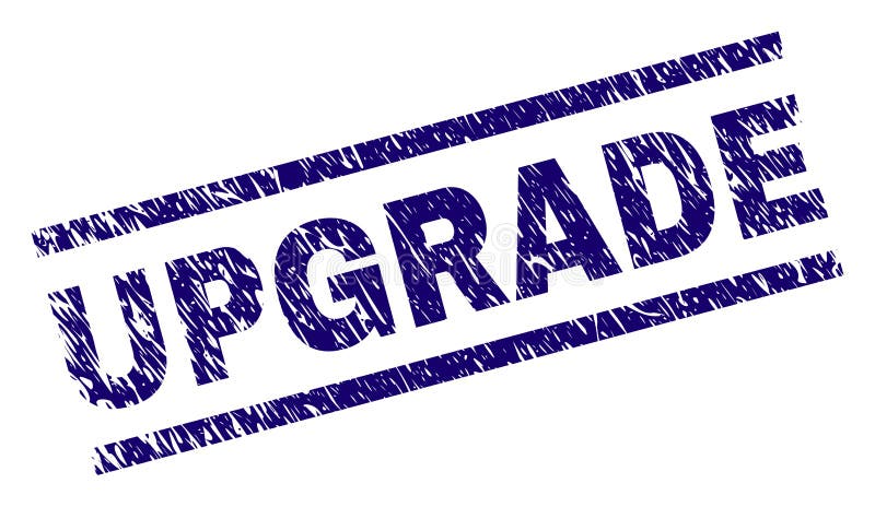 Grunge Textured UPGRADE Stamp Seal Stock Vector - Illustration of ...