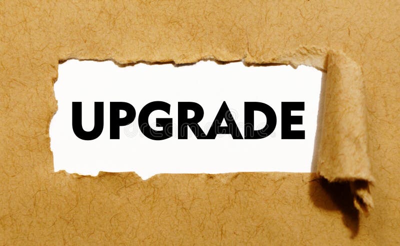 Upgrade signpost stock image. Image of canada, metal - 275771389