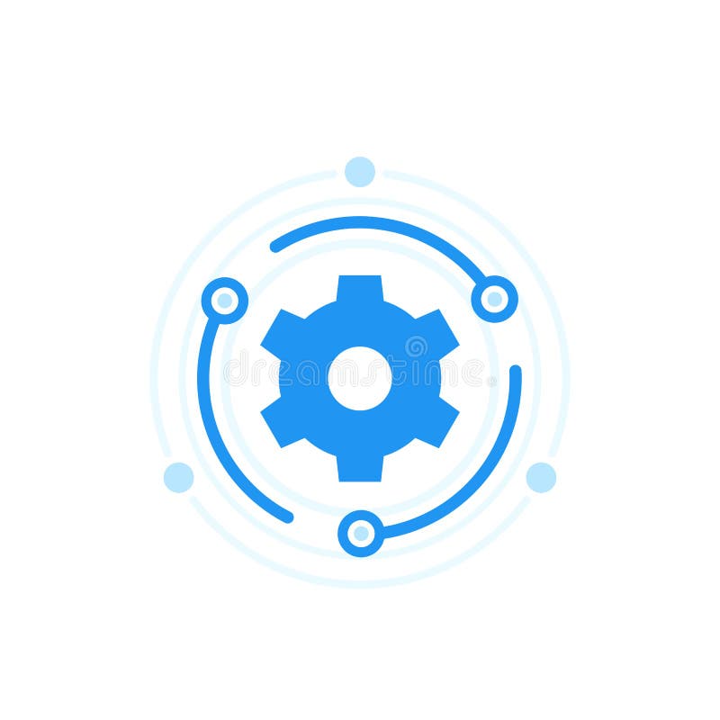 Upgrade. Vector Icon in Gradient Style. Editable Illustration Stock ...