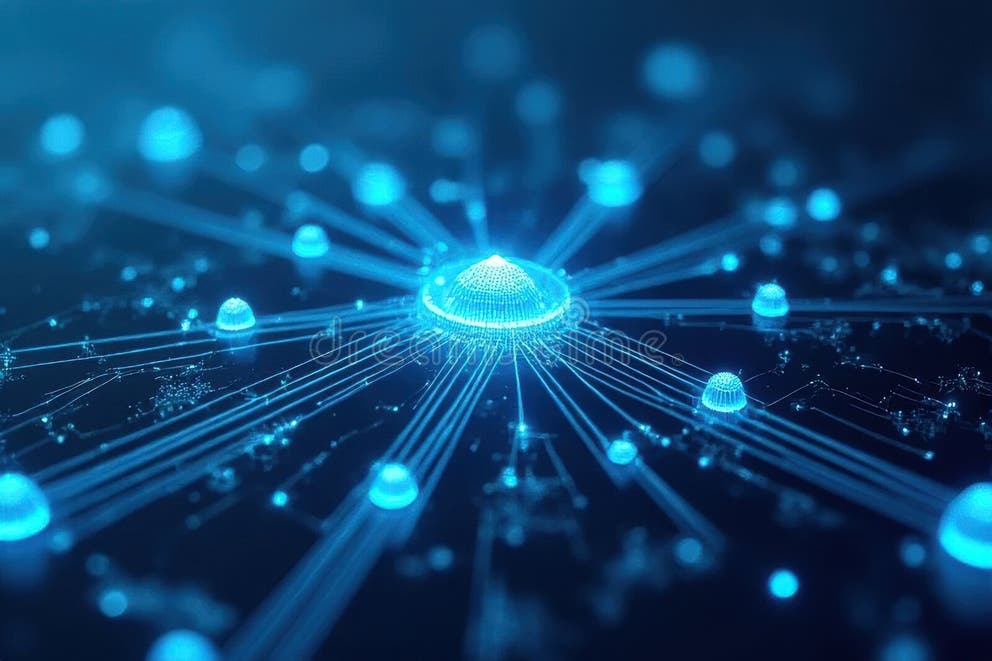 Upgraded Wide Area Connectivity Systems Stock Illustration ...