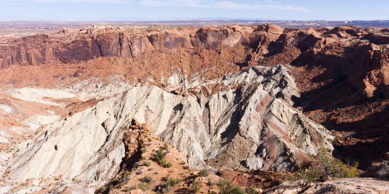 Upheaval Dome at Canyonlands National Park, Utah Stock Image - Image of ...