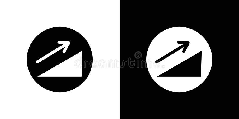 Uphill Icon Logo Set Vector Stock Vector - Illustration of motorcycle ...