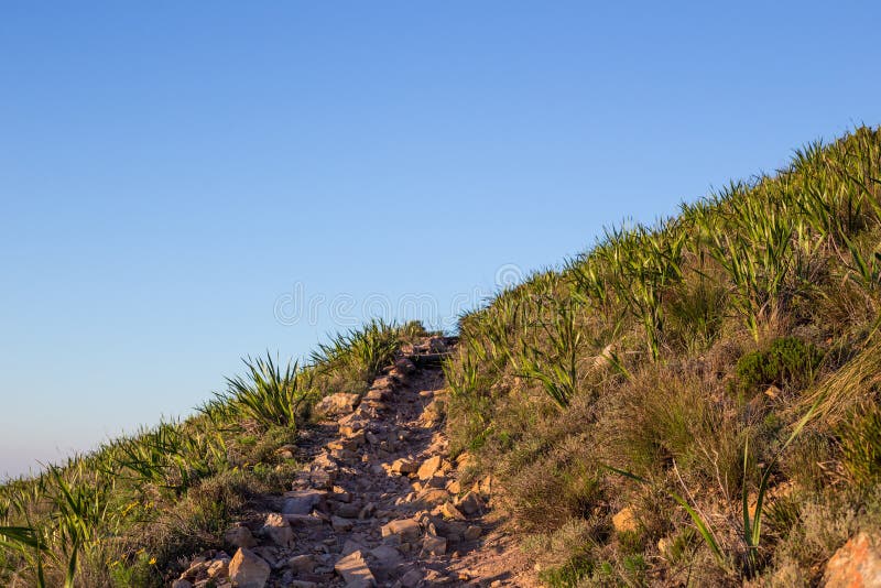 Uphill Path stock image. Image of uphill, travel, landscape - 120854987