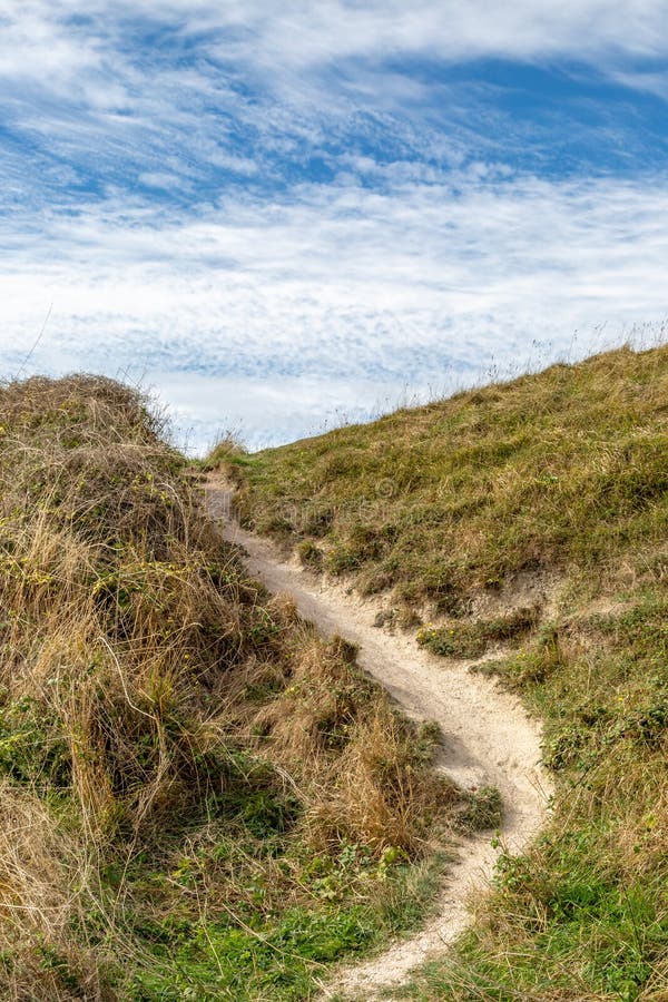 Pathway up a Hill stock photo. Image of europe, space - 112328720
