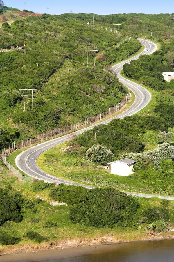 Uphill Road stock image. Image of line, travelling, white - 2855743