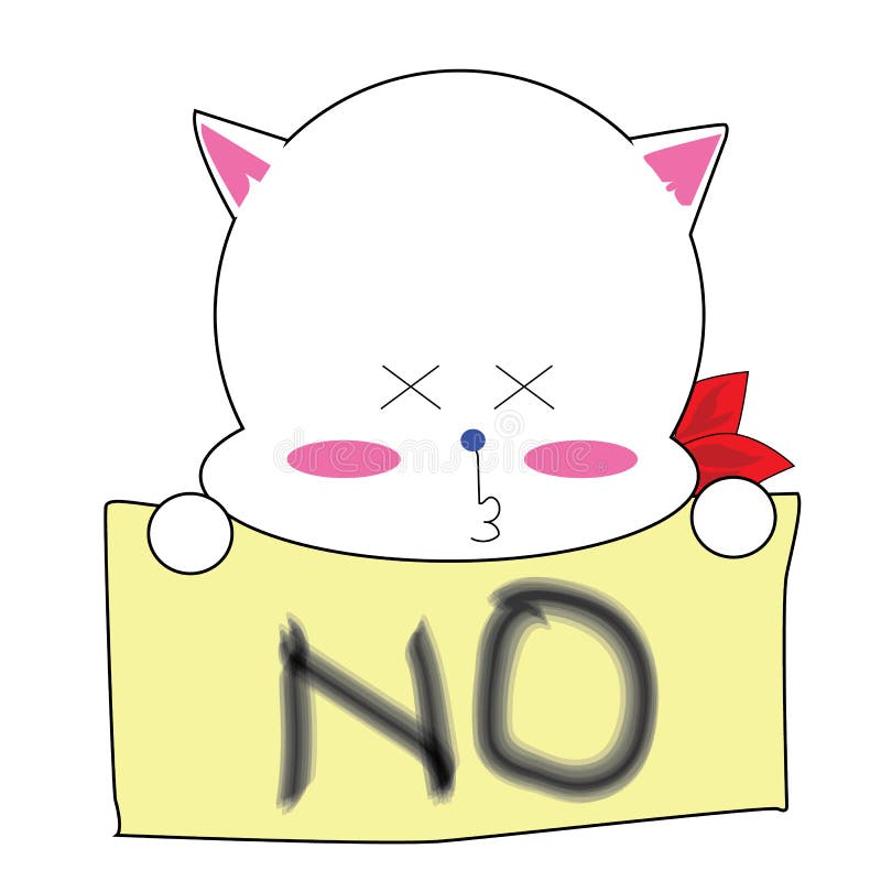 Upin says No stock vector. Illustration of cute, upin - 65593891