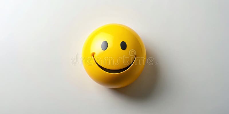 Uplifting Smiley Face a Cheerful Aerial Perspective Captured in a Professional Studio Setting ...