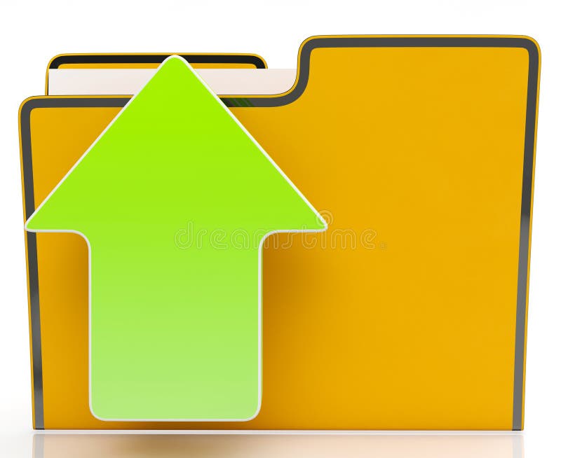 To Do File Shows Organizing and Planning Tasks Stock Illustration ...