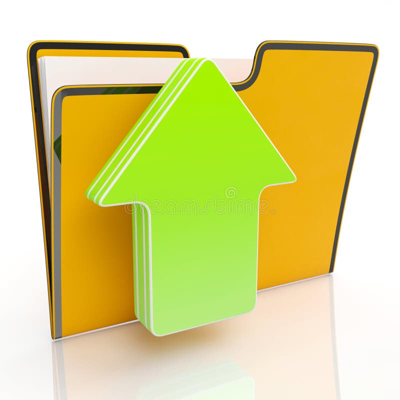 To Do File Shows Organizing and Planning Tasks Stock Illustration ...