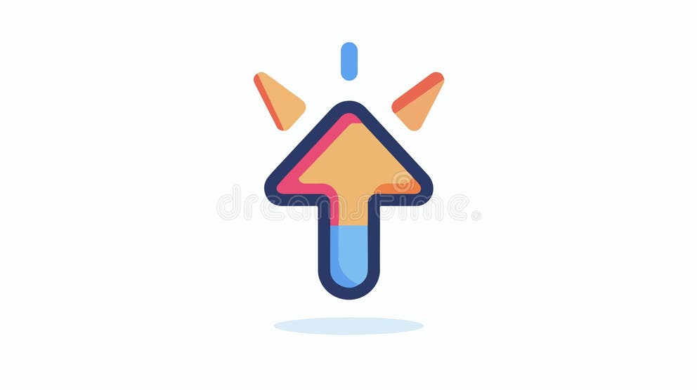 Professional Upload Arrow Icon for Basic Web Design Stock Vector - Illustration of technology ...