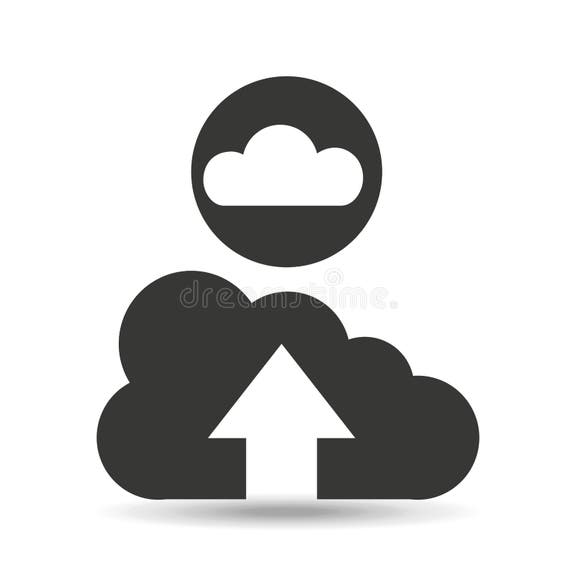 Icloud Upload Icon Stock Illustrations – 84 Icloud Upload Icon Stock ...