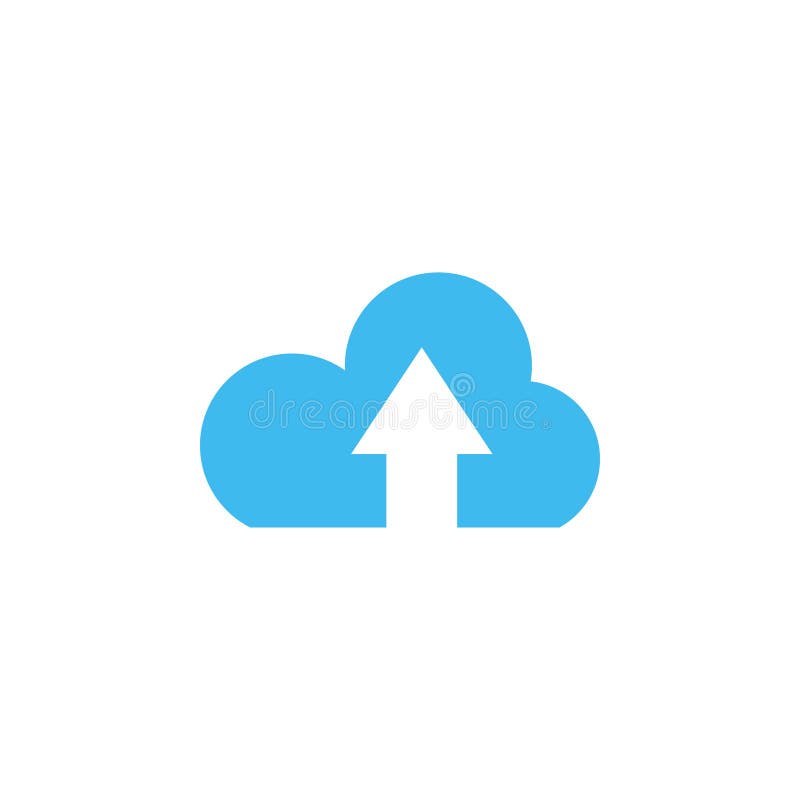 Upload Download Icon Design Template Vector Isolated Stock Vector ...