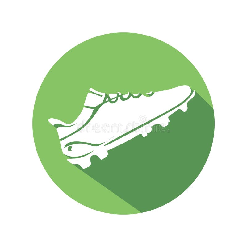 Vector Design of Shoe Icons with a Long Shadow Style, for Graphic Stock ...