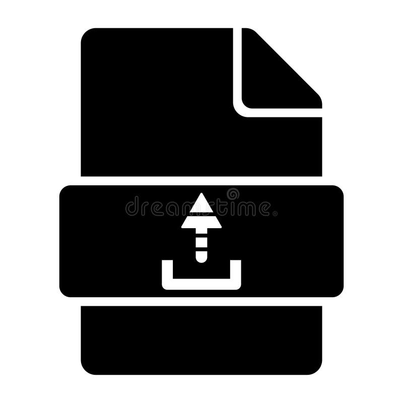 Upload File Icon stock vector. Illustration of file - 274593675