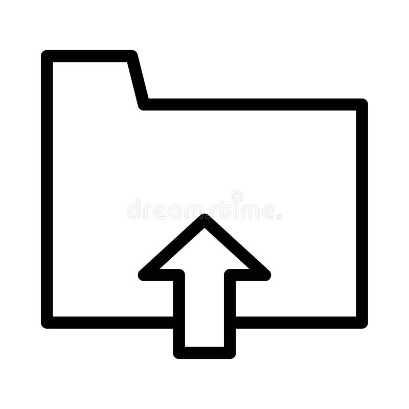 Upload Folder Icon. Flat Illustration of Upload Folder Vector Icon for ... Upload Folder Icon. Flat Illustration of Upload Folder Vector Icon for ...