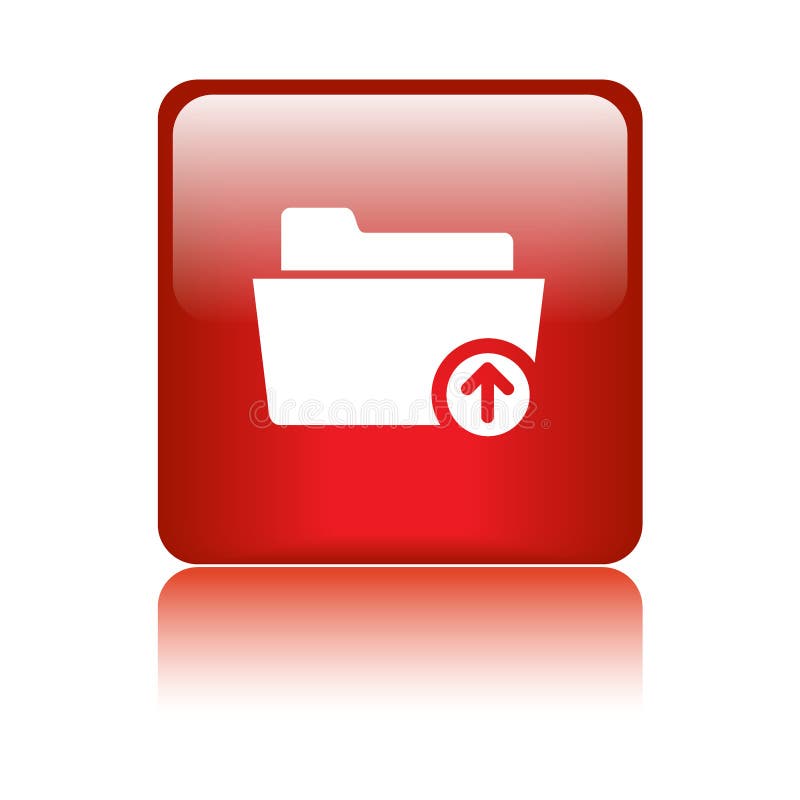 Upload folder icon stock illustration. Illustration of export - 121554482 Upload folder icon stock illustration. Illustration of export - 121554482
