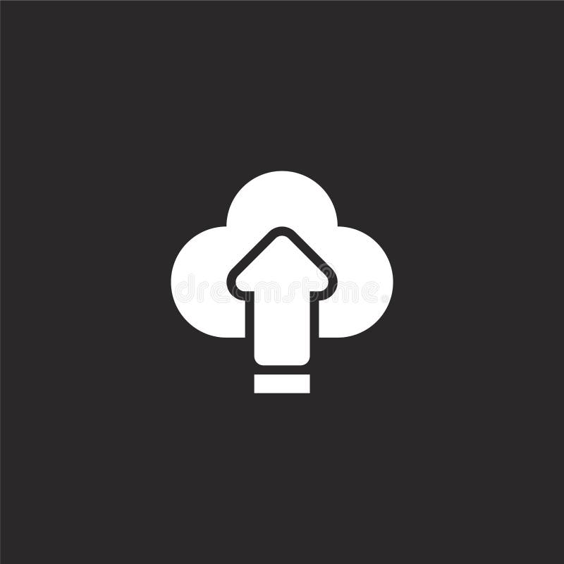 Upload Icon. Filled Upload Icon for Website Design and Mobile, App ...