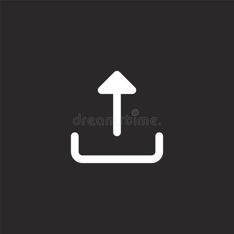 Upload Icon. Filled Upload Icon for Website Design and Mobile, App ...