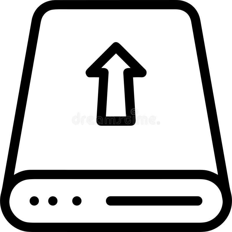 Upload Icon Symbol Vector Image Stock Vector - Illustration of upload ...