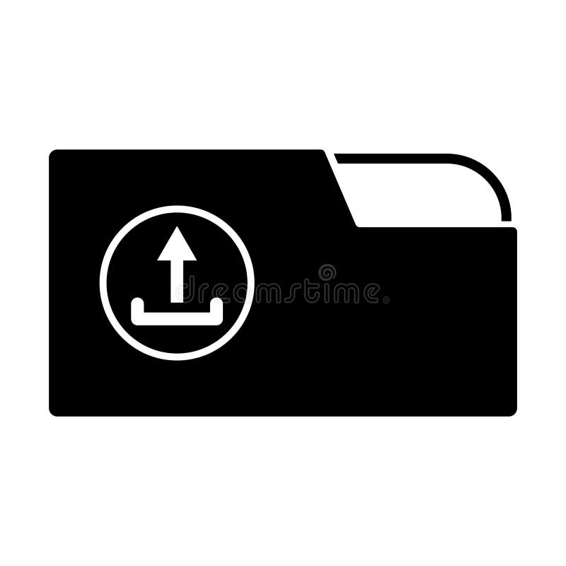 Upload icon stock vector. Illustration of interface - 277107164