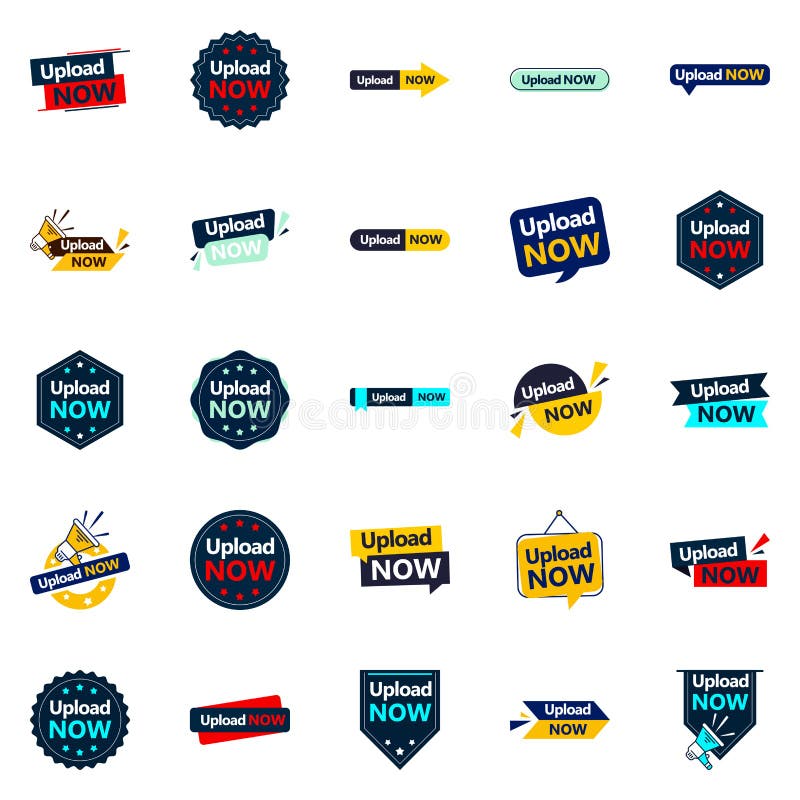 Upload Now 25 Versatile Vector Designs To Boost Your Marketing Efforts ...