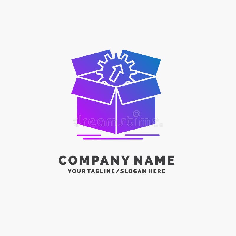 Upload, Performance, Productivity, Progress, Work Purple Business Logo ...