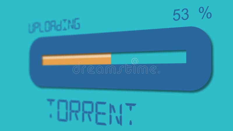 Upload Torrent Progress Bar Stock Video - Video of search, connection ...