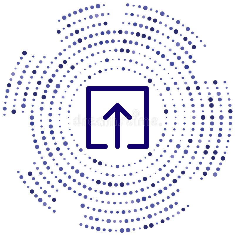 Upload Vector Icon. Upload Editable Stroke. Upload Linear Symbol for ...